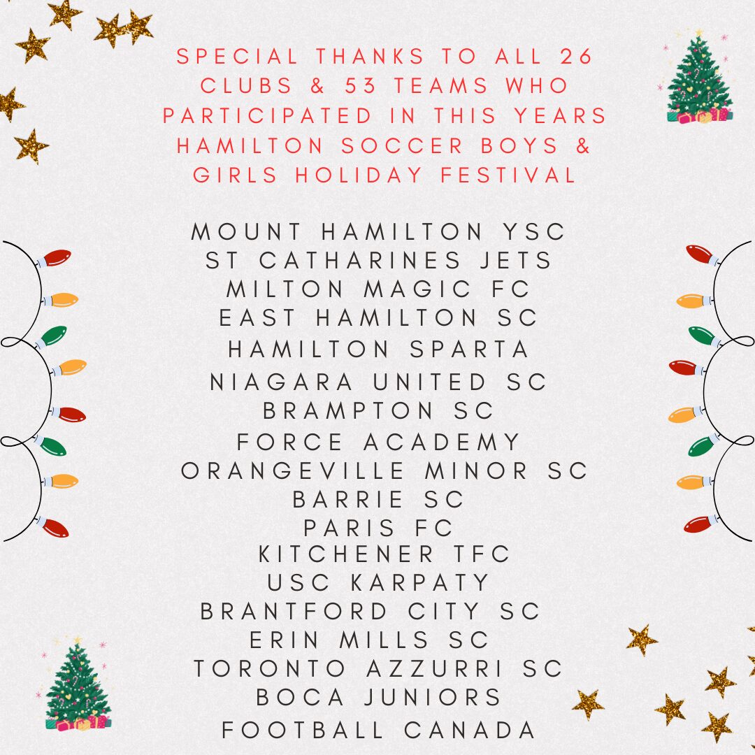 Hamilton Soccer League - HSL
